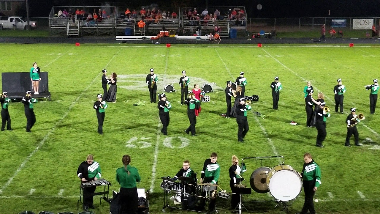 2018 Dwight Marching Trojans Halftime August 31 - YouTube