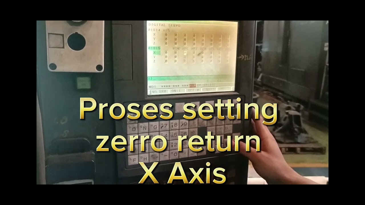 Alarm X axis over heat mesin Tong Tai - YouTube