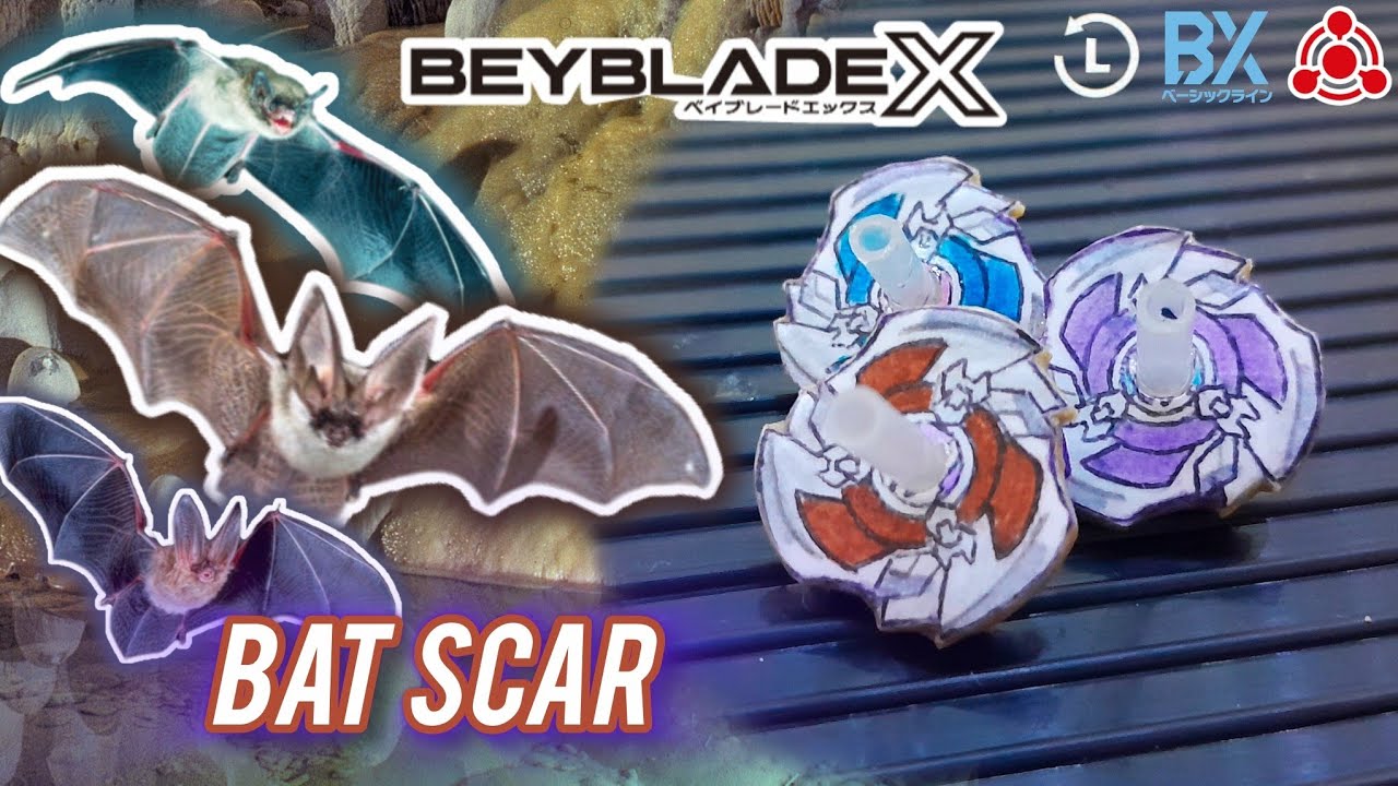 || BAT SCAR || [BEYBLADE X] así cree este mini bey casero - YouTube