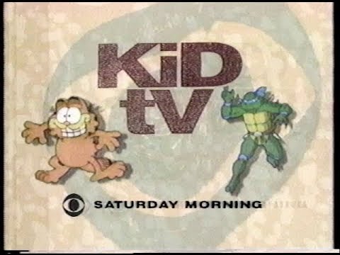Garfield, TMNT - CBS Kid TV Promo (1992) - YouTube