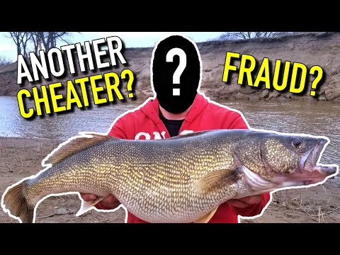 Another WALLEYE CHEATER EXISTS!!?? (World Record Walleye?) - YouTube