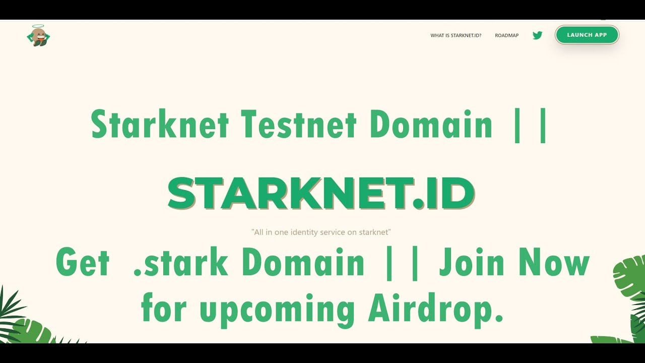 Starknet Testnet Domain || Get .stark Domain || Join Now for upcoming ...