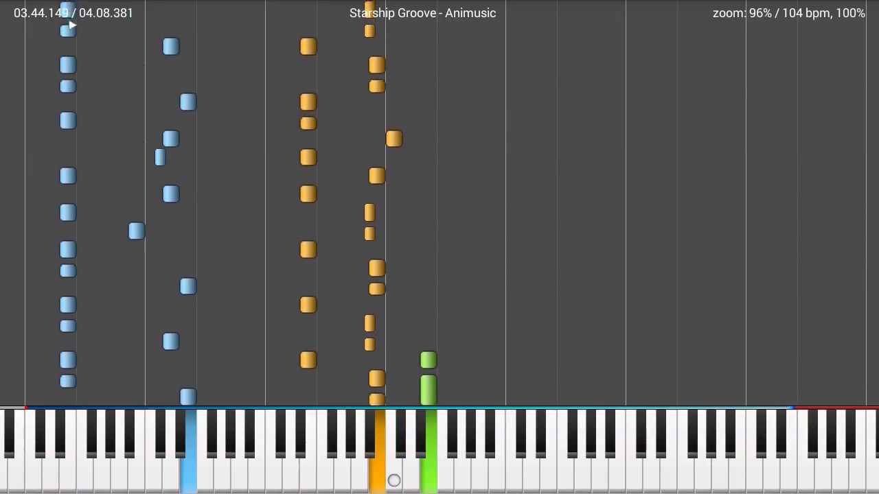 (Revised)(MIDI) Starship Groove - Animusic - YouTube