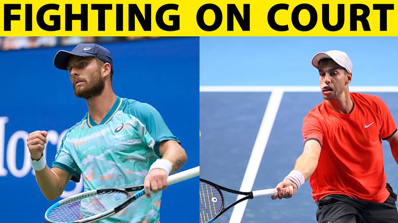 Ugly fight erupts in Tennis challenger match in France | Sports Today ...
