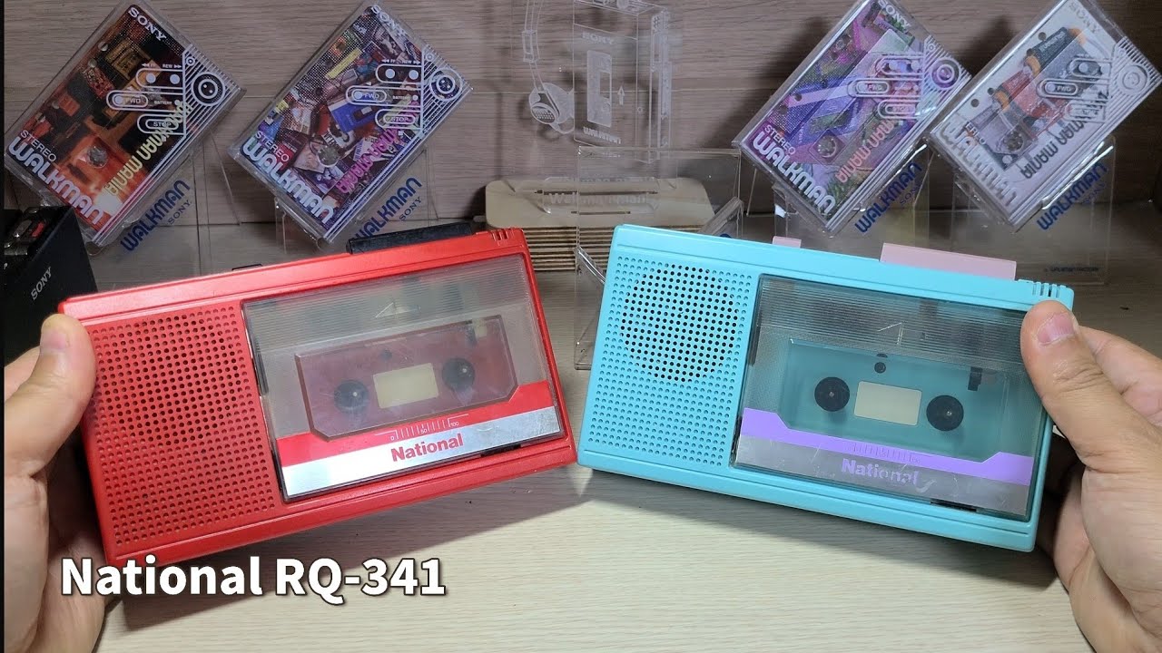 National RQ-341 Cassette Player Walkman - YouTube