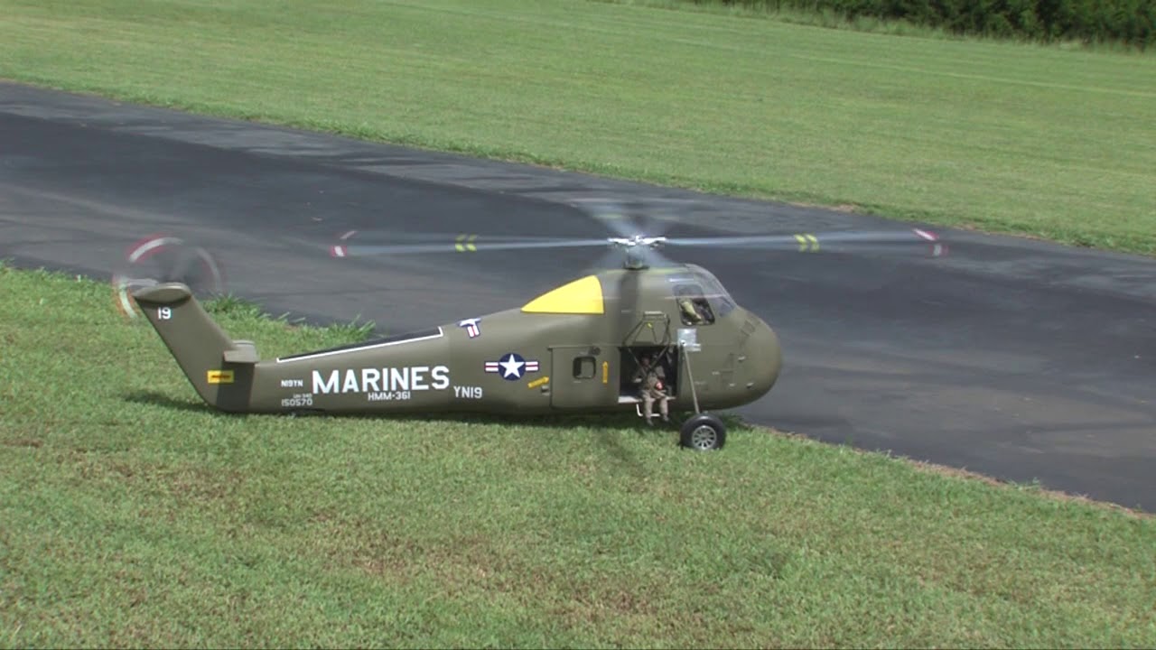 Scale Helicopters at the 2019 Cherokee RC Fun Fly - YouTube