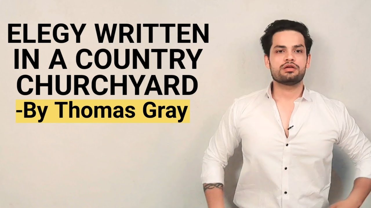 Elegy written in a country churchyard by By Tomas Gray in hindi - YouTube