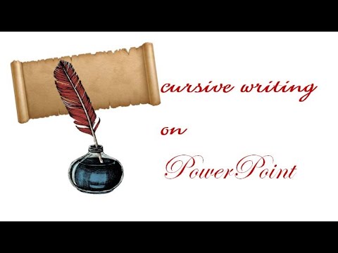 Cursive Hand Script 2 | Parchment Scroll | Creative PowerPoint ...