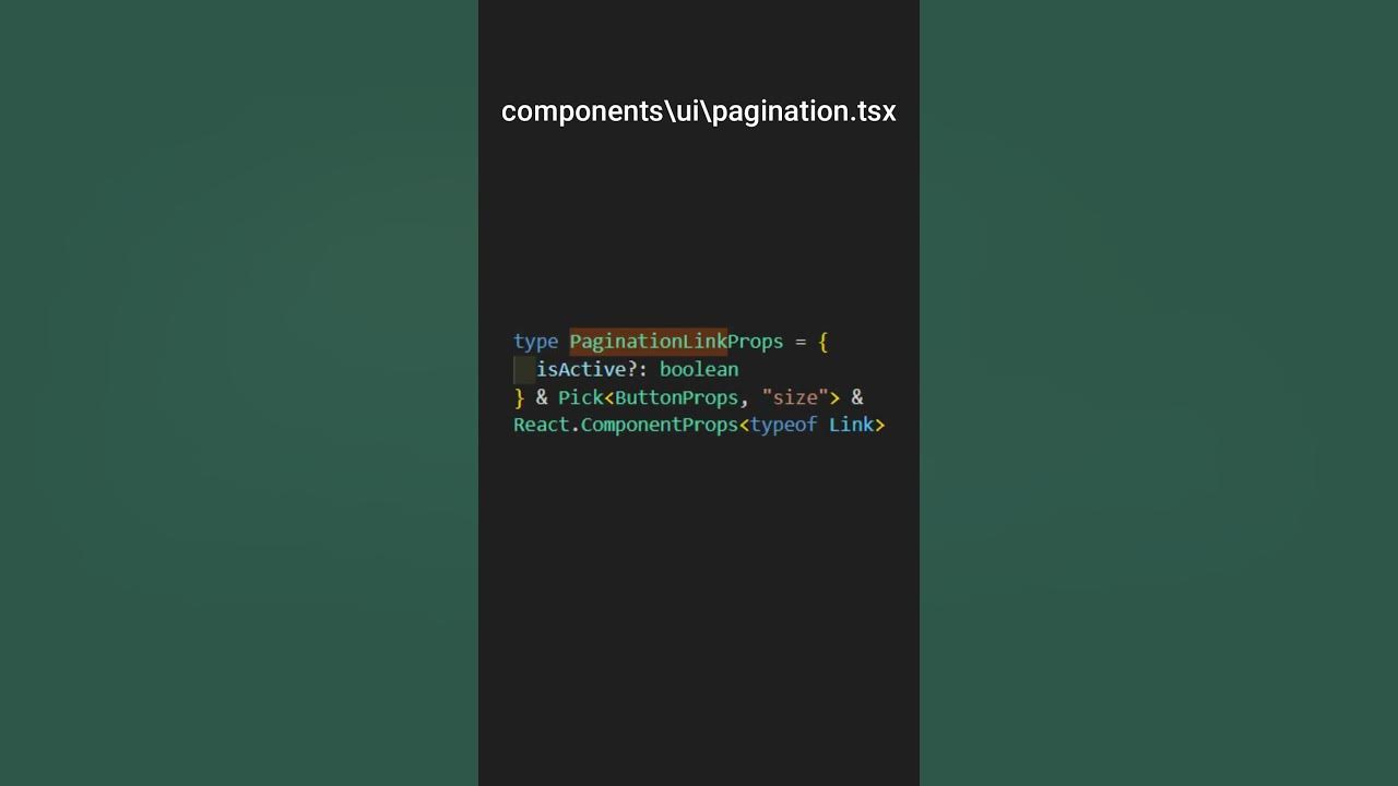 Componente Pagination con shadcn ui en Next.js - YouTube