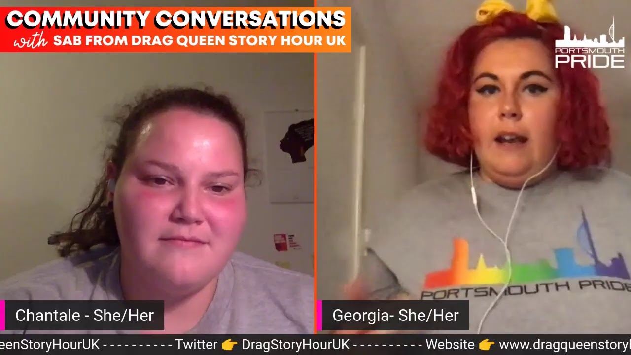 Community Conversations with Sab from Drag Queen Story Hour UK - YouTube