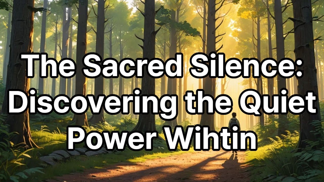 The Sacred Silence: Discovering the Quiet Power Within - YouTube