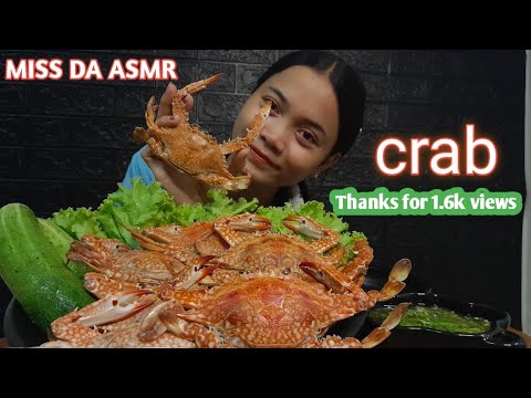 ASMR EATING CRABS 🦀🦀🦀🦀🦀🦀🦀🦀by-MISS DA ASMR - YouTube
