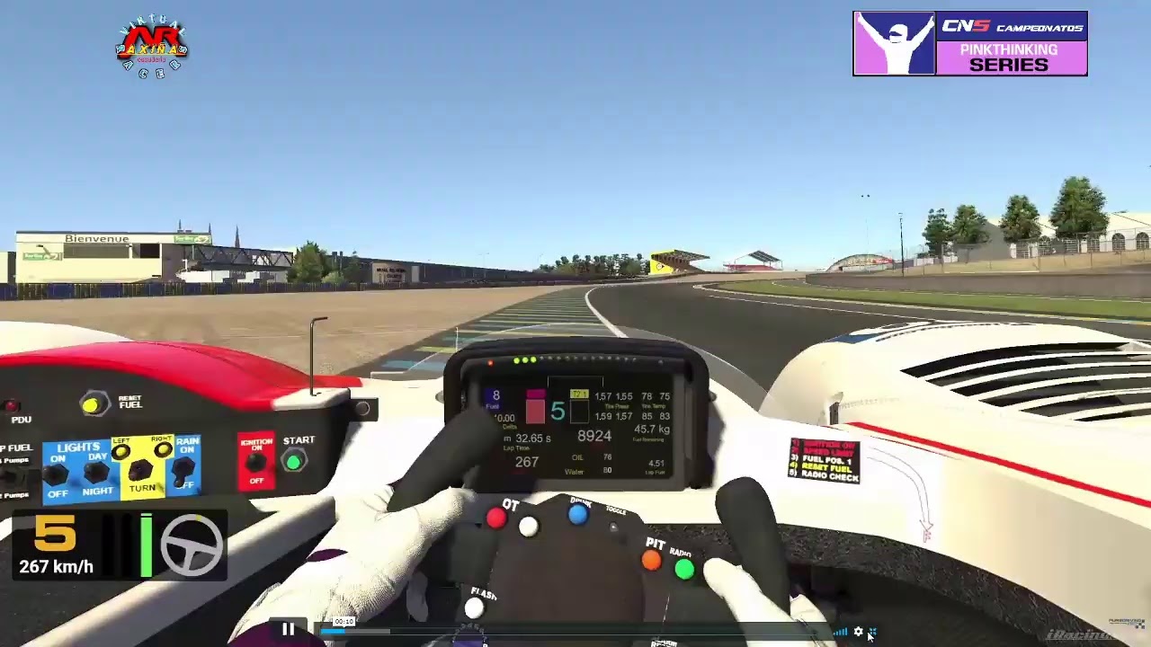 Hot lap Pure,HPD, Le Mans - YouTube