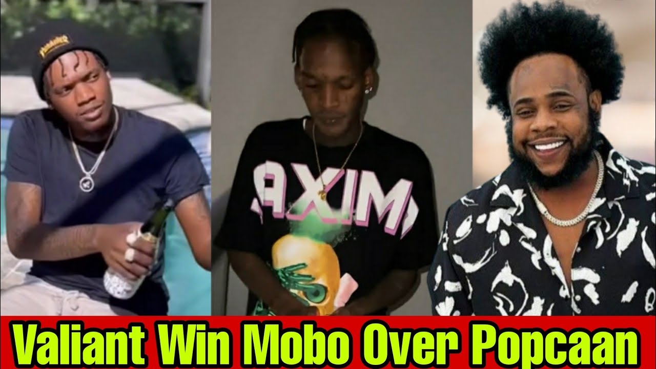 Valiant WIN MOBO Award Over Popcaan/ SKENG Rush SQUASH 6IX BOSS/ Ninja ...