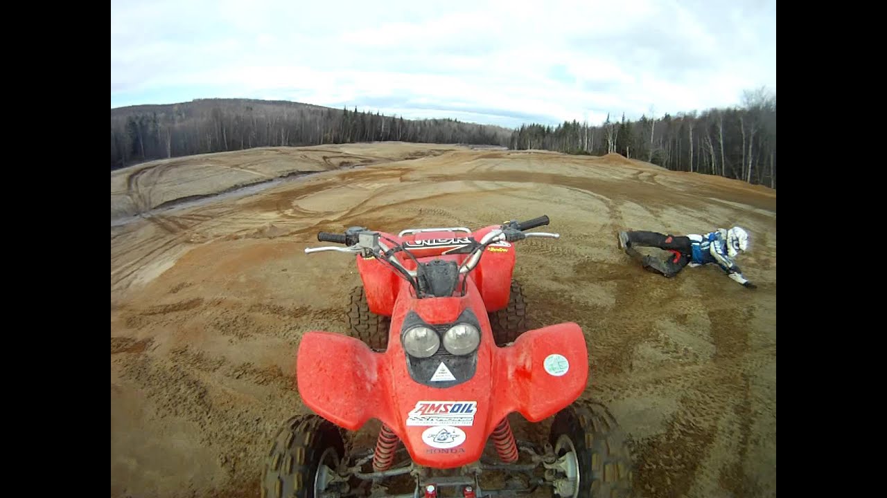 400ex crash gopro - YouTube