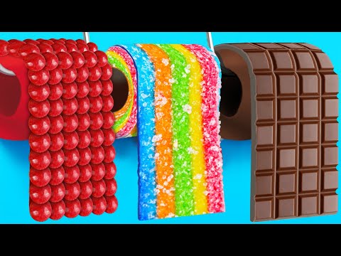 WILLY WONKA BENİ EVLAT EDİNDİ || Evde Çikolata Fabrikası! Muhteşem Yemek Tarifleri 123 GO! FOOD