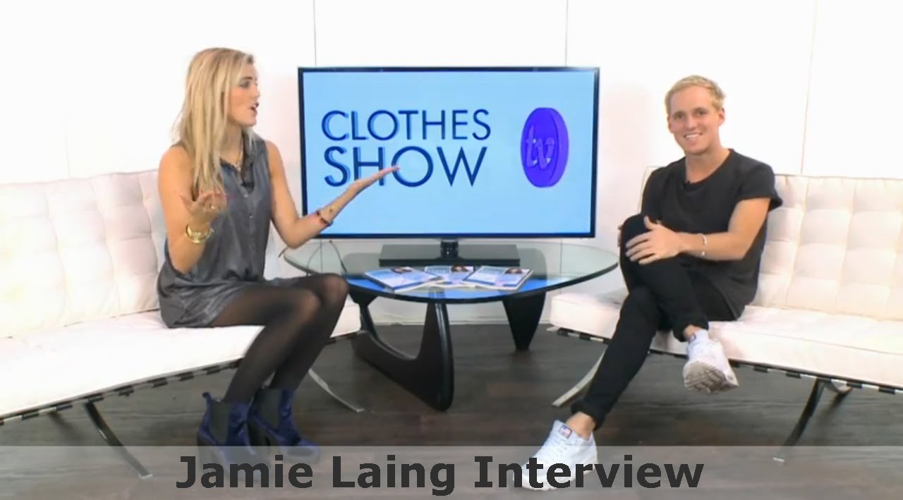 Ashley James Interviews Jamie Laing @ Clothes Show Live 2013 - YouTube