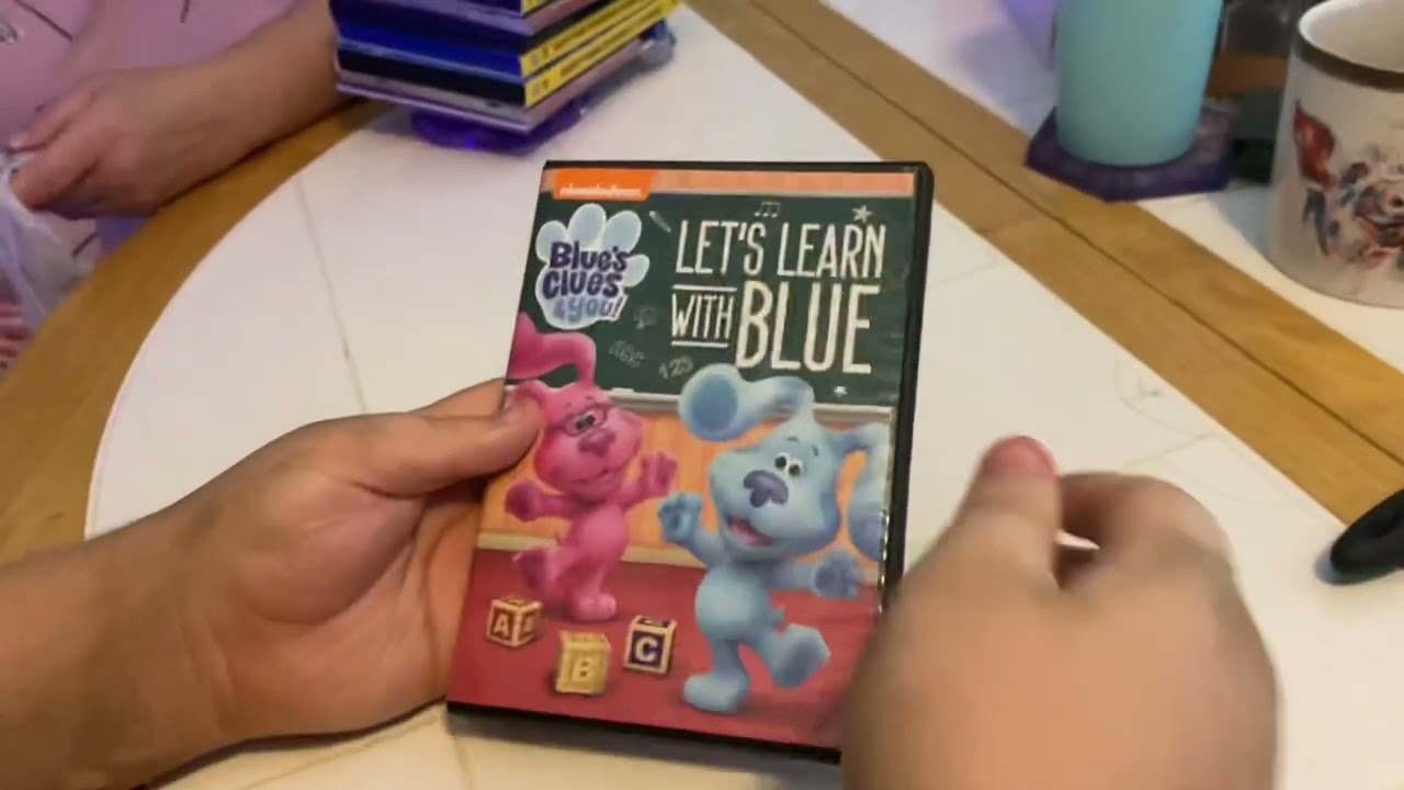 Blue’s Clues & You! Let’s Learn with Blue DVD Unboxing - YouTube