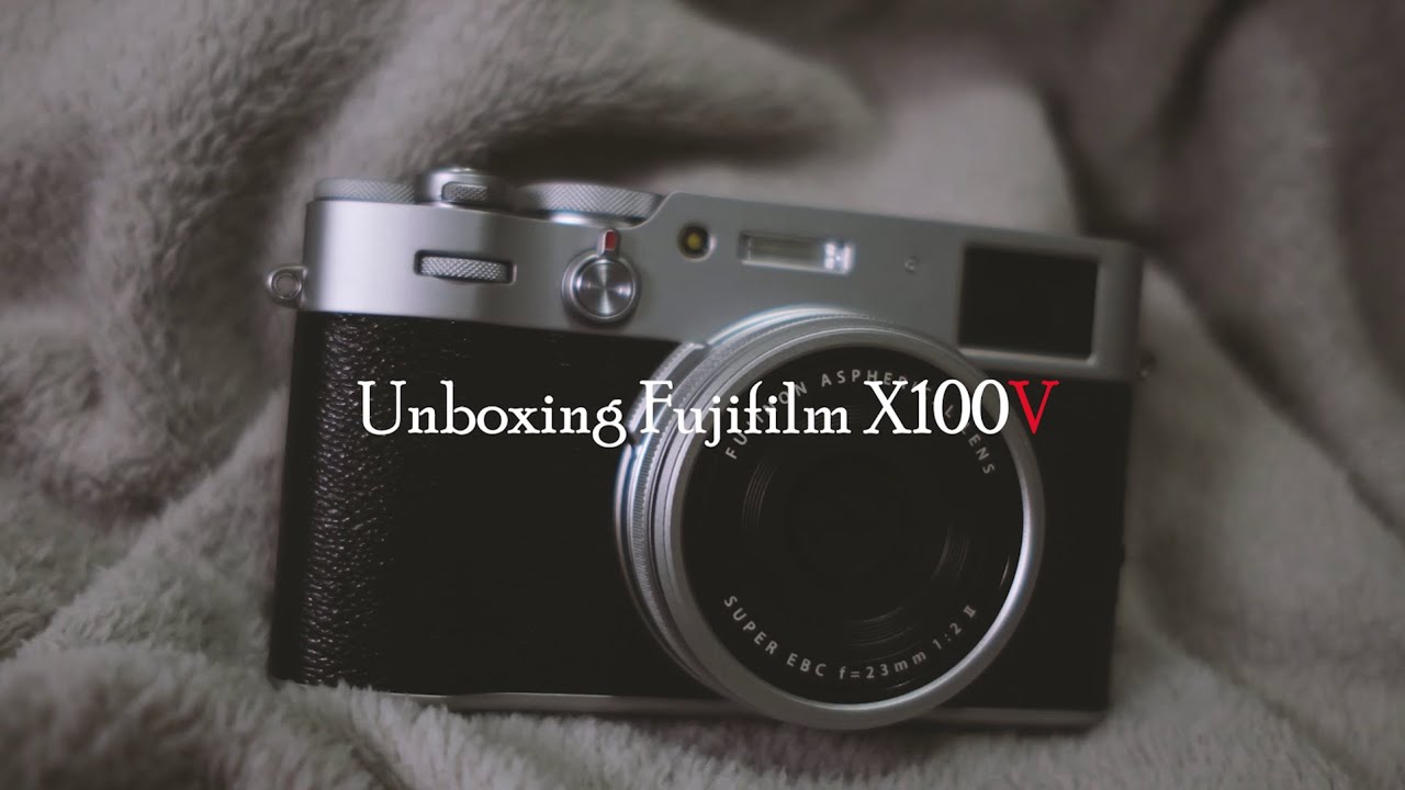 Fujifilm x100v Unboxing + Film Simulation Recipes - YouTube