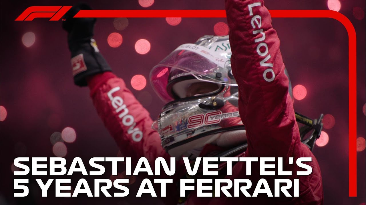 Sebastian Vettel's Ferrari Career: 2015-2020 - YouTube