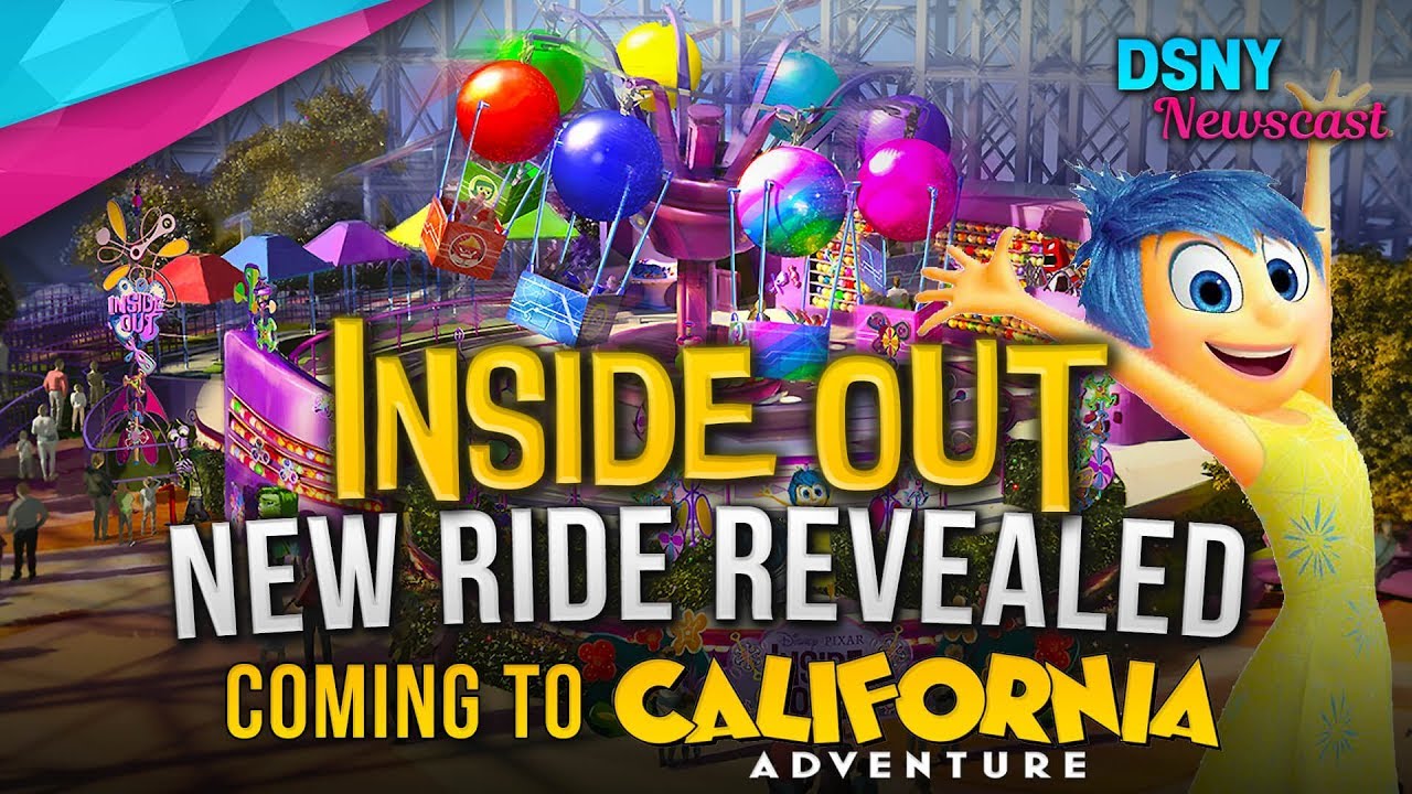 New INSIDE OUT Ride Revealed For Pixar Pier at Disney California ...