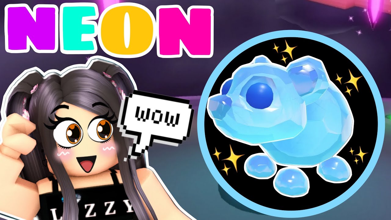 Making My First Neon Frostbite Bear In Adopt Me ️🐻 - YouTube