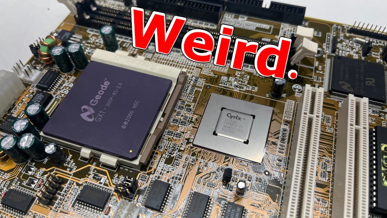 Recapping a Rare ECS P5GX-M motherboard with National Semiconductor ...