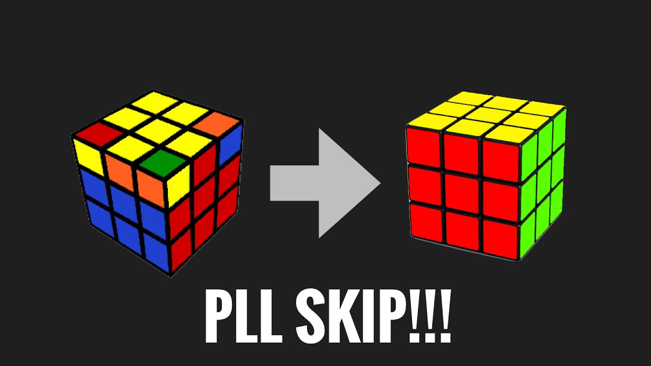Solving the Rubik's cube until I get a PLL skip | Challenges Series ...