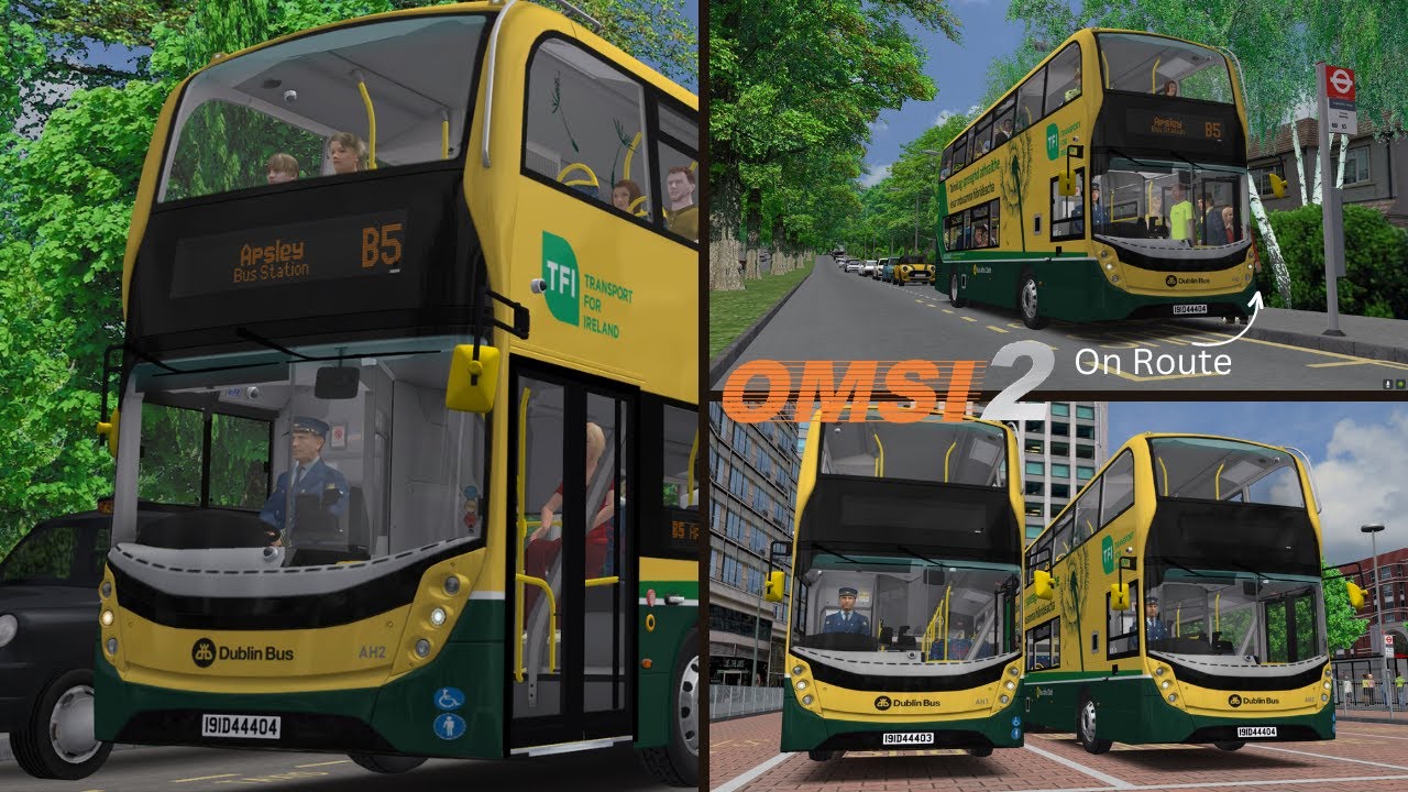 Omsi 2: Dublin Bus AH 2 | Route B5 | Bowdenham V5 - YouTube