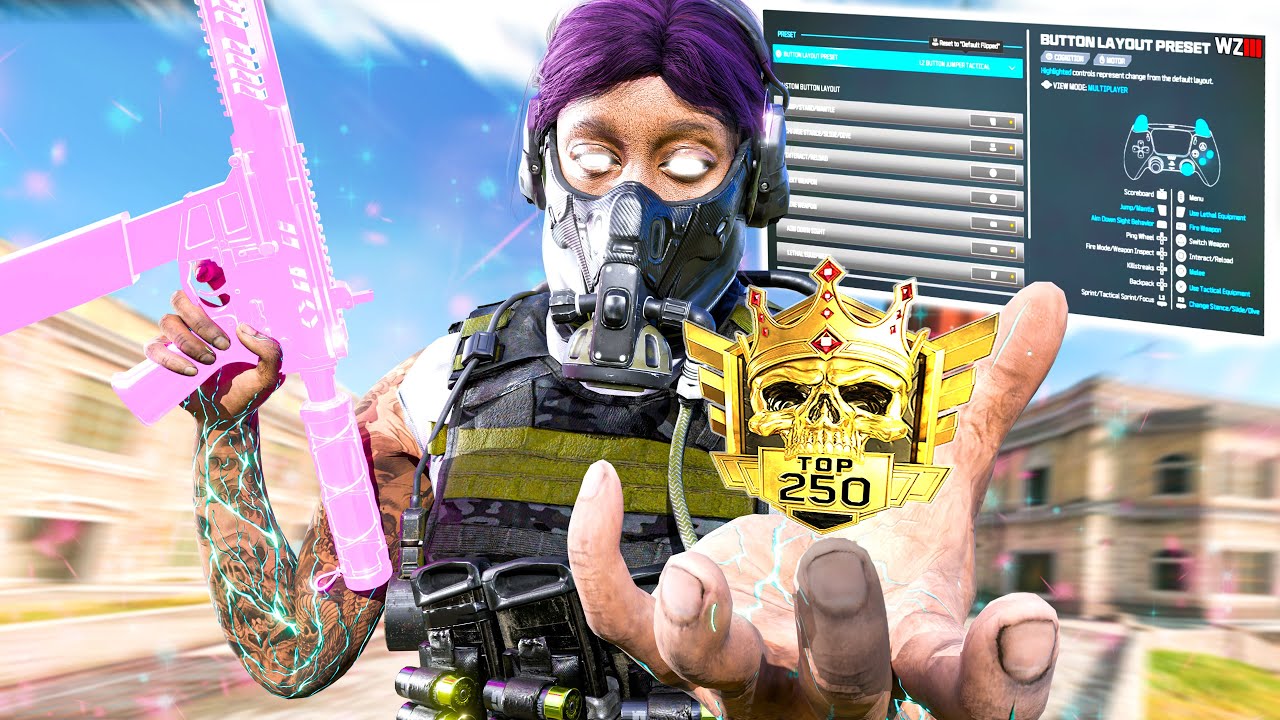 #1 MOVEMENT Settings for Ranked Warzone 👑 - YouTube