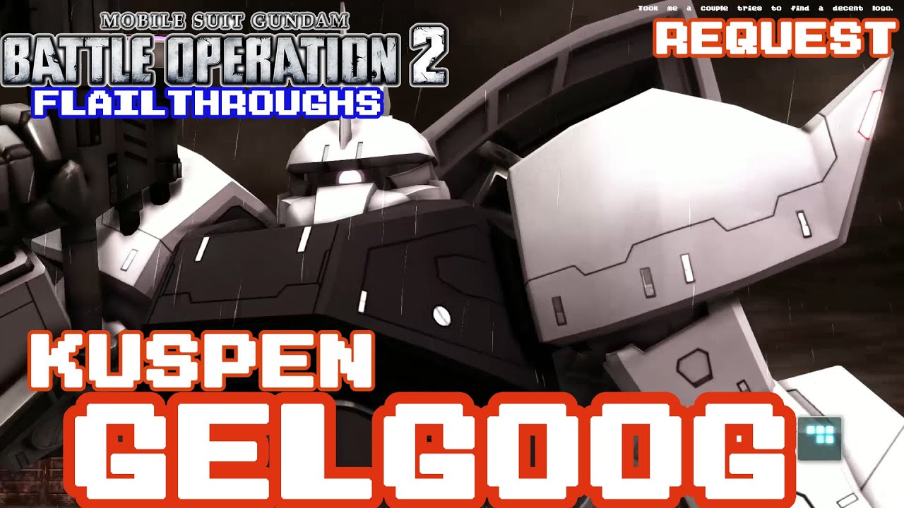 Gundam Battle Operation 2 Request: MS-14S Char's Gelgoog In MS Igloo's ...