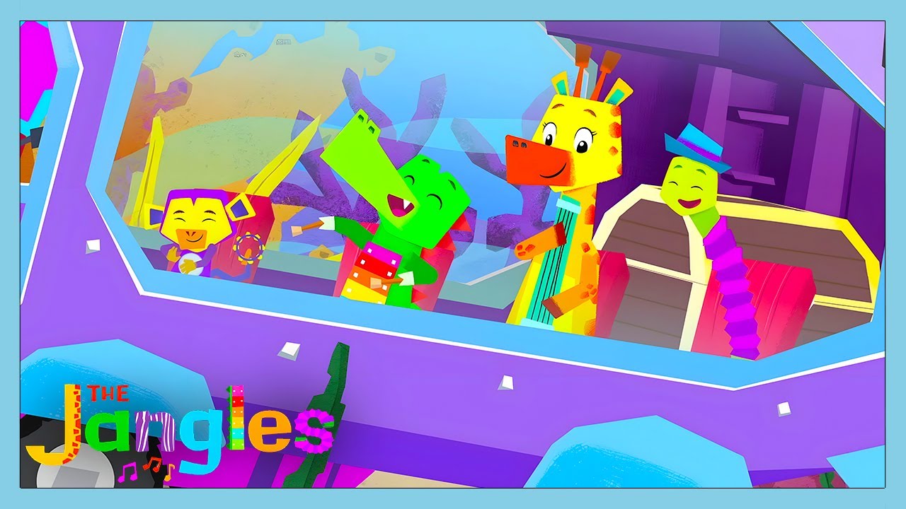 WHEELS ON THE BUS! 🎵 | The Jangles | WildBrain Jam 🎶 - YouTube Music