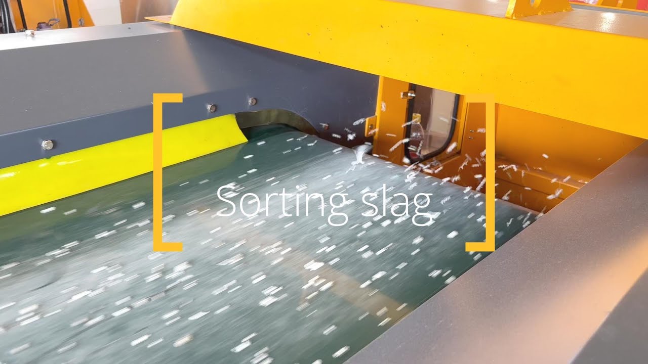 Eddy Current Sorting Machine For Incineration Bottom Ash Aluminum ...