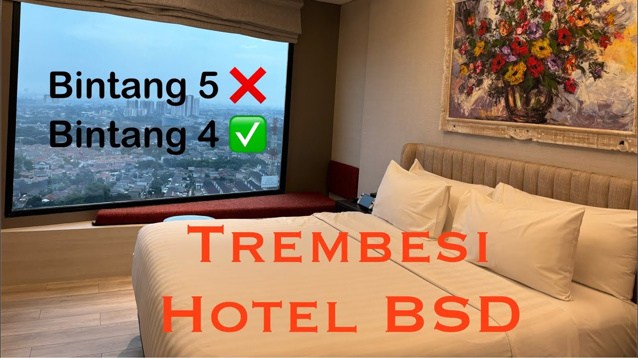 Trembesi Hotel BSD Room Superior King || Worth It banget - YouTube
