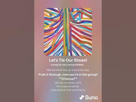 Let's Tie Our Shoes | A Noodle and Pals Style Song For Children - YouTube