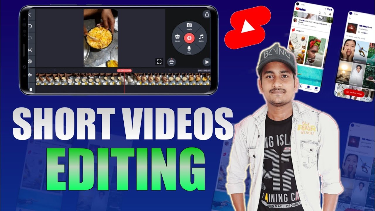 How to Edit Youtube Shorts in Telugu | youtube short video editing ...