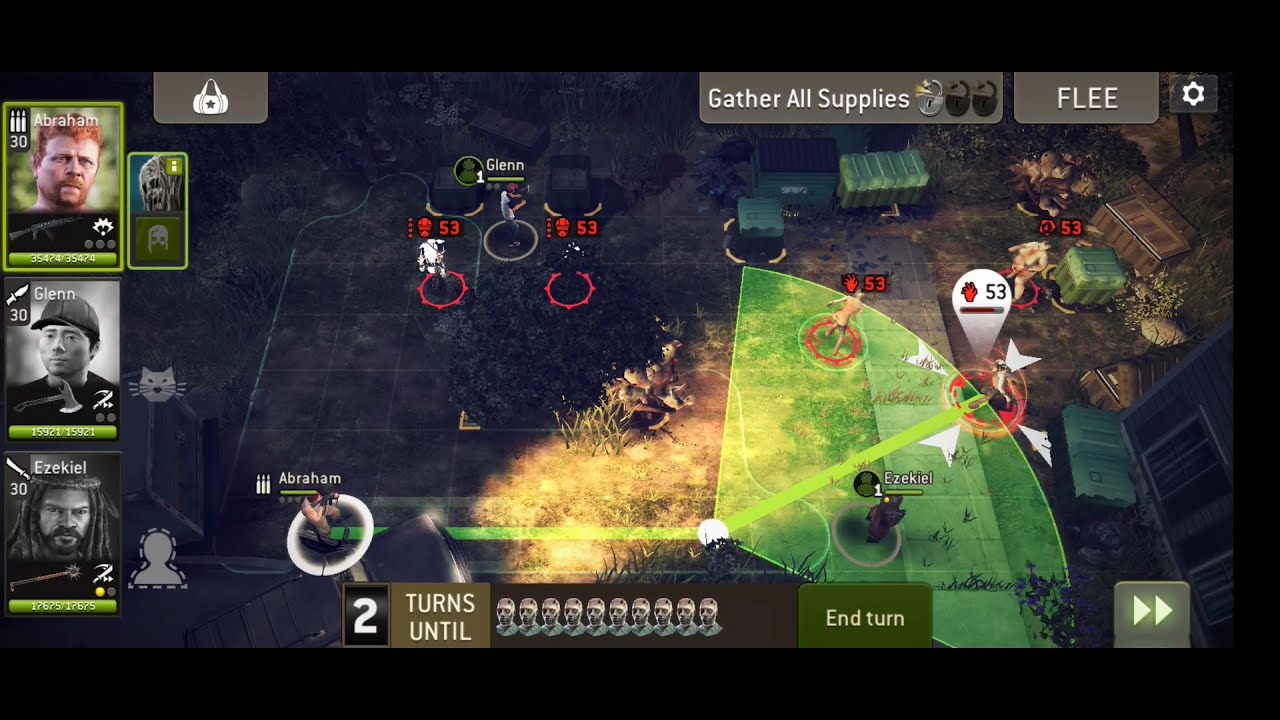 Deer in the Headlights rd 2～80 TWD NML （激しい恐怖）_Abraham - YouTube