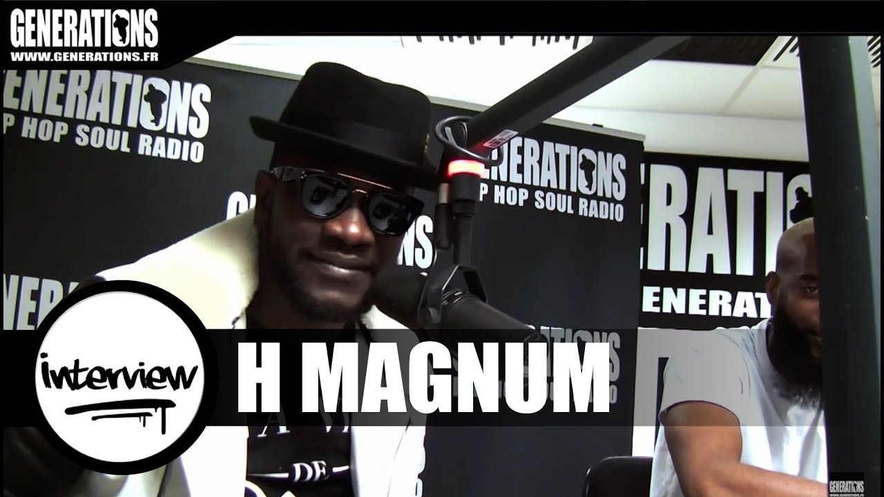 H Magnum - Interview (Live des studios de Generations) - YouTube