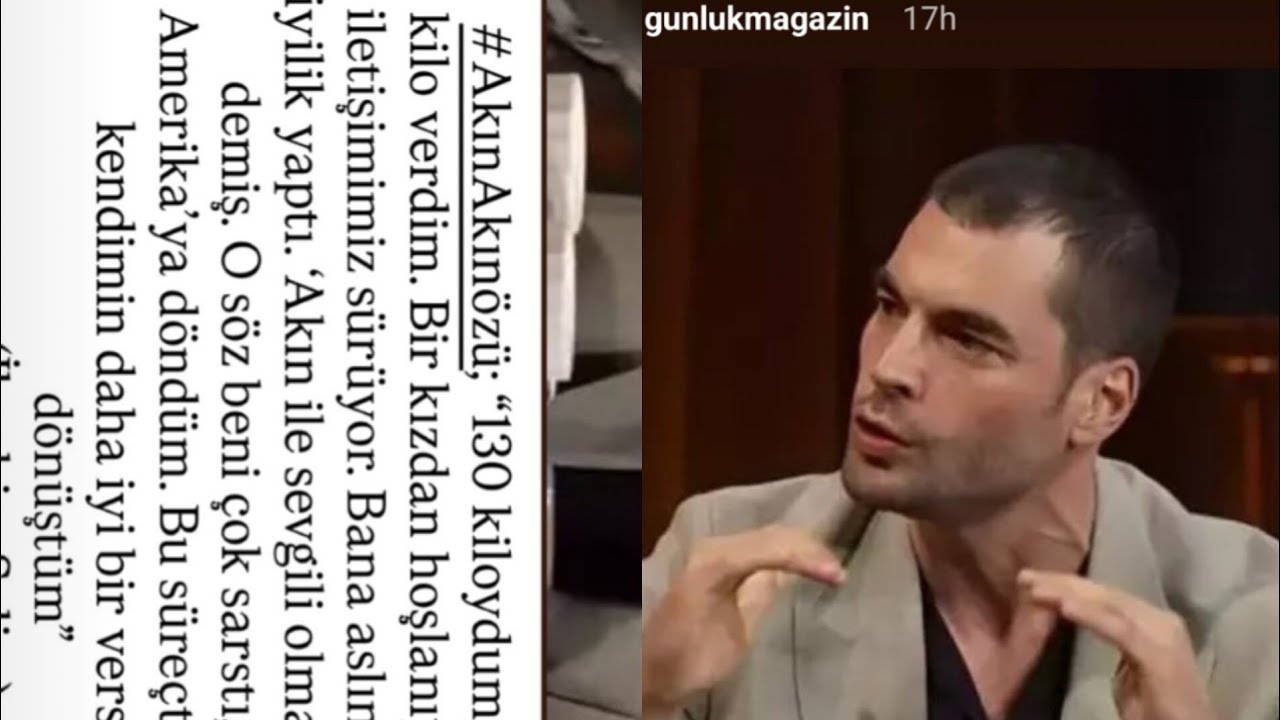 È ARRIVATO UN NUOVO POST SU INSTAGRAM DI AKIN AKINÖZÜ#akınakınözü - YouTube