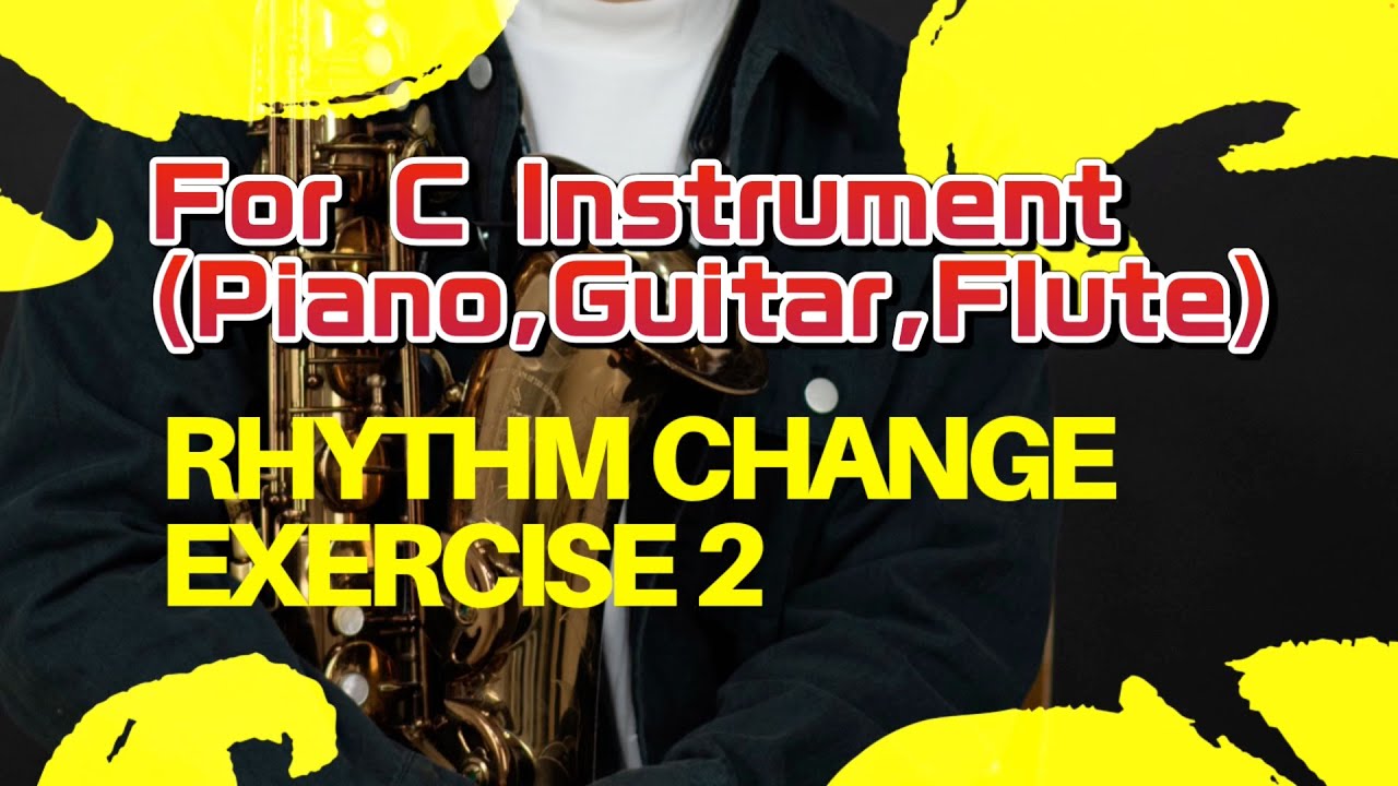 #35-C【循環と転調トレーニング②/ Rhythm Change Exercise2】C Instrument(Piano,Guitar,Flute) - YouTube