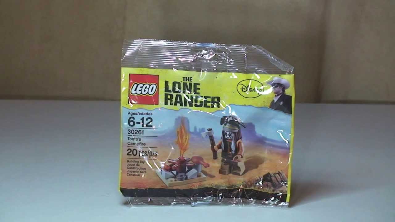LEGO The Lone Ranger Tonto's Campfire polybag 30261 Unbox Build ...
