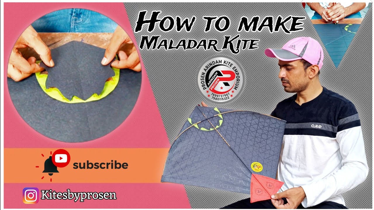 How to Make Maladar kite l Maladar Patang banane ka aasan tarika l How ...