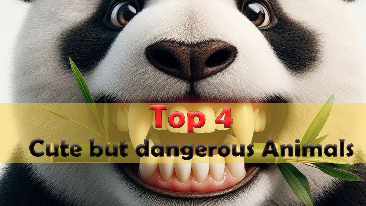 Top 4 Cute-Looking Animals That Are Extremely Dangerous - YouTube