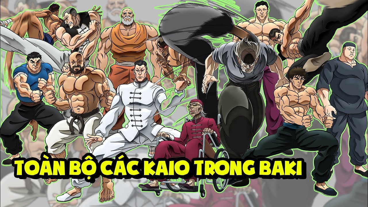 Tất Cả Các Kaio Trong Baki Và Sức Mạnh Của Họ - YouTube
