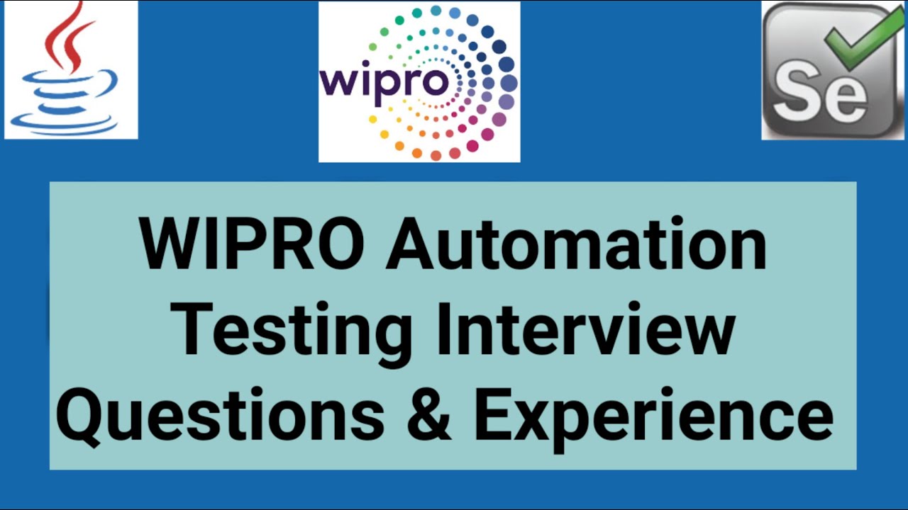 Wipro Automation Testing Interview Questions Wipro Selenium Testing wipro-automation-testing-interview-questions-wipro-selenium-testing