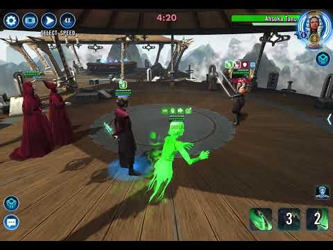 Grand Arena 3v3 - Great Mothers vs Ahsoka Tano