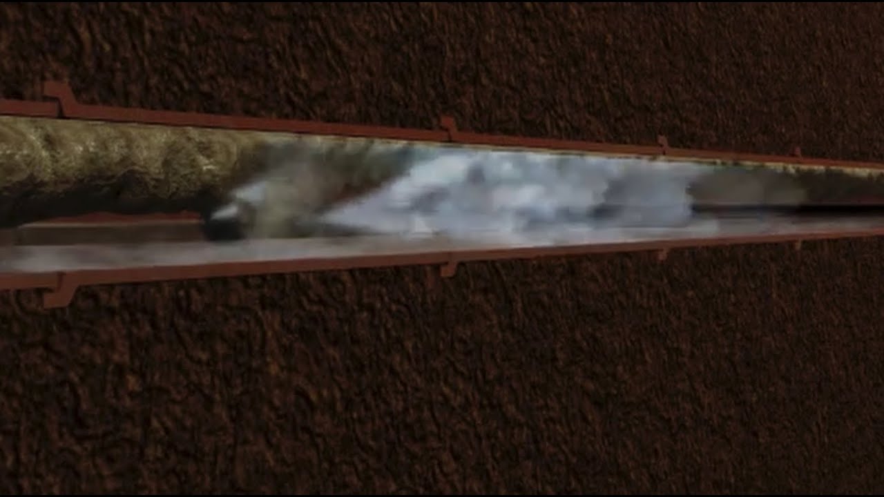Grease Release - Sewer Degreasing Agent in Action - YouTube