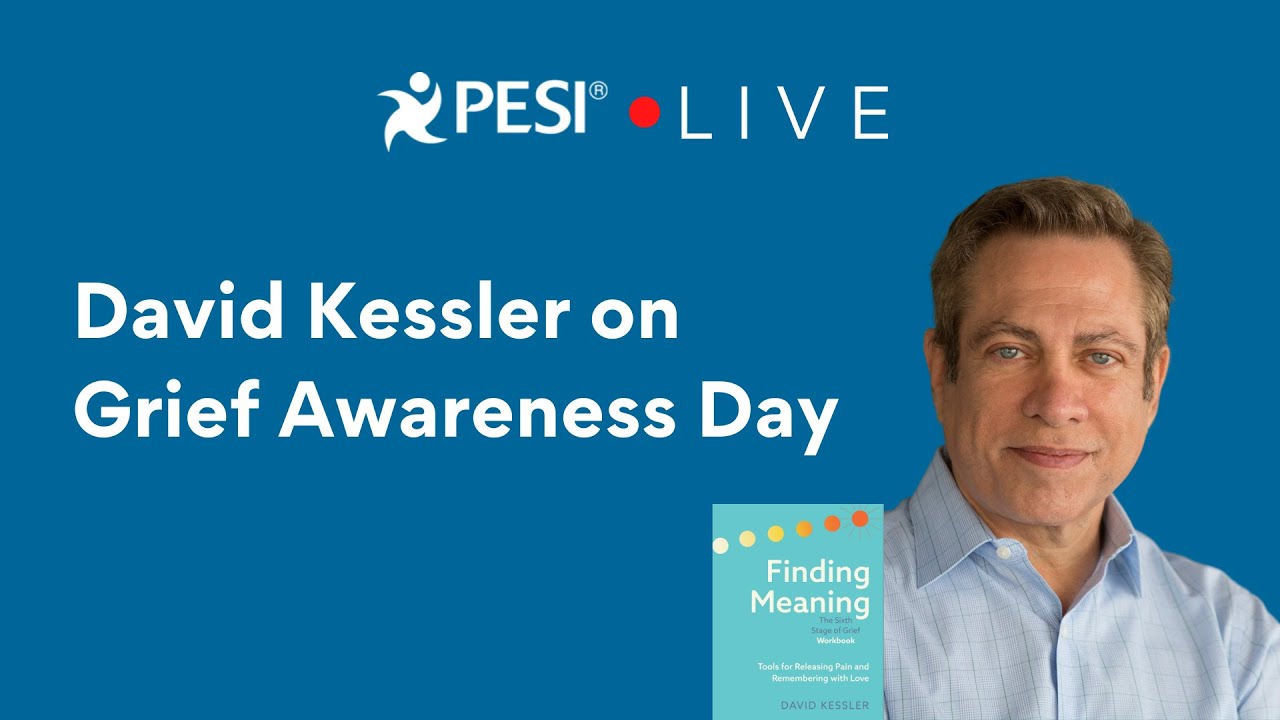 David Kessler on Grief Awareness Day - YouTube