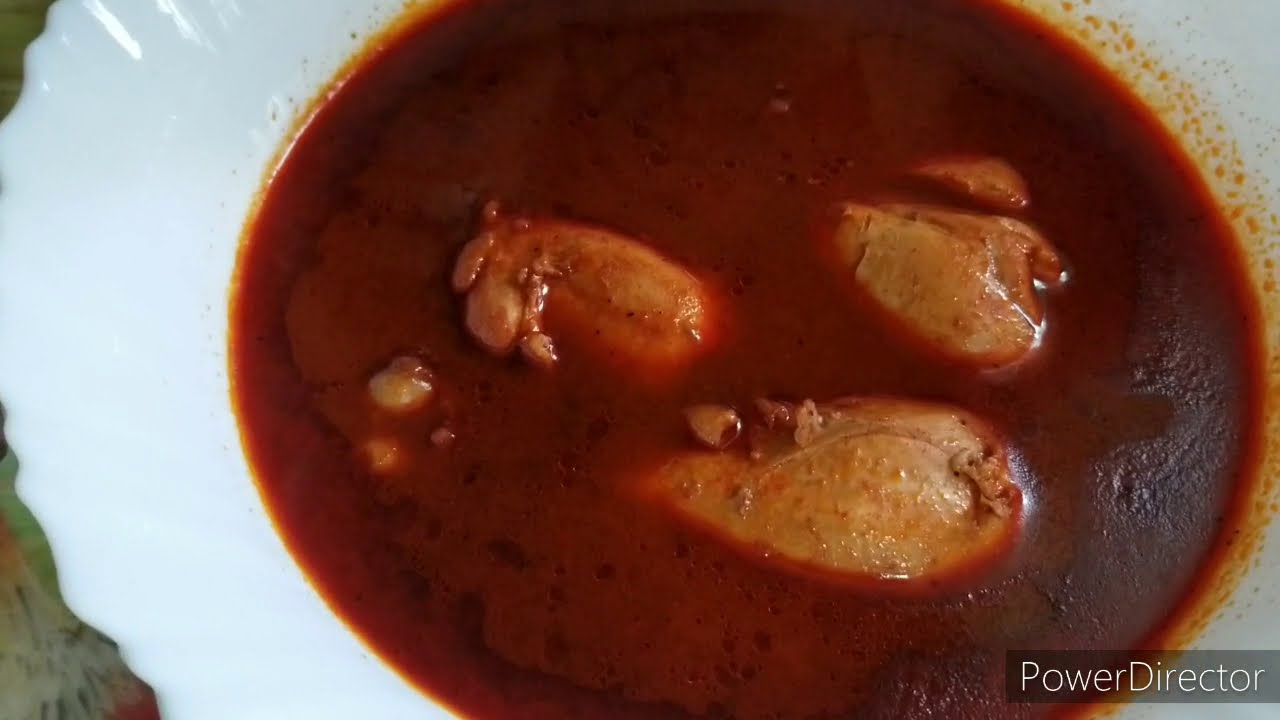 Como Hacer Un Delicioso Caldo De Pollo Guisado En Rojo - YouTube