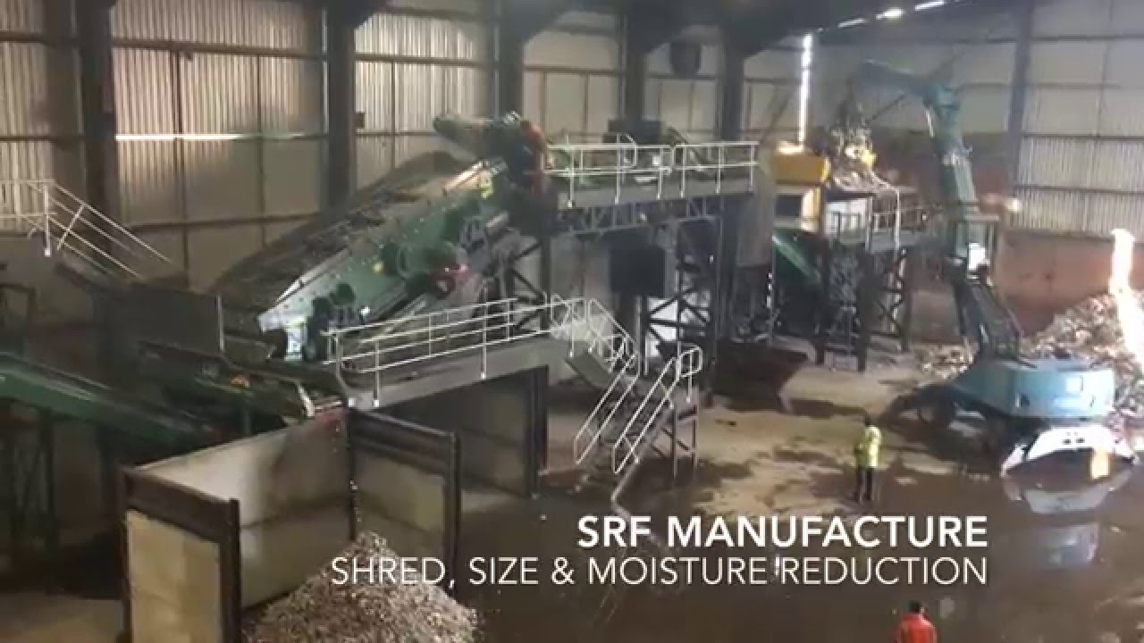 Solid Recovered Fuel (SRF) Manufacturing Plant - YouTube